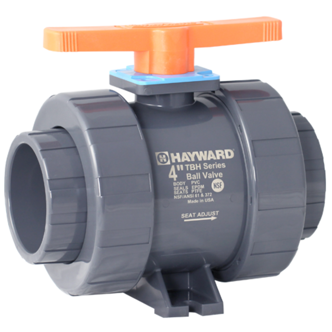 True Union Ball Valves, Hayward TBH Series | IAS, Inc.
